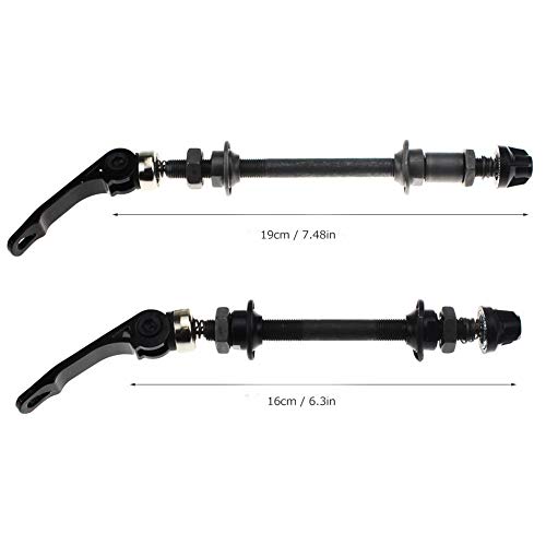 Bike Axle CYSKY Quick Release Skewer Front Rear Bicycle Axle Wheel Hub Fit for Road Bike, Mountain Bike, MTB, BMX (1 Pair)