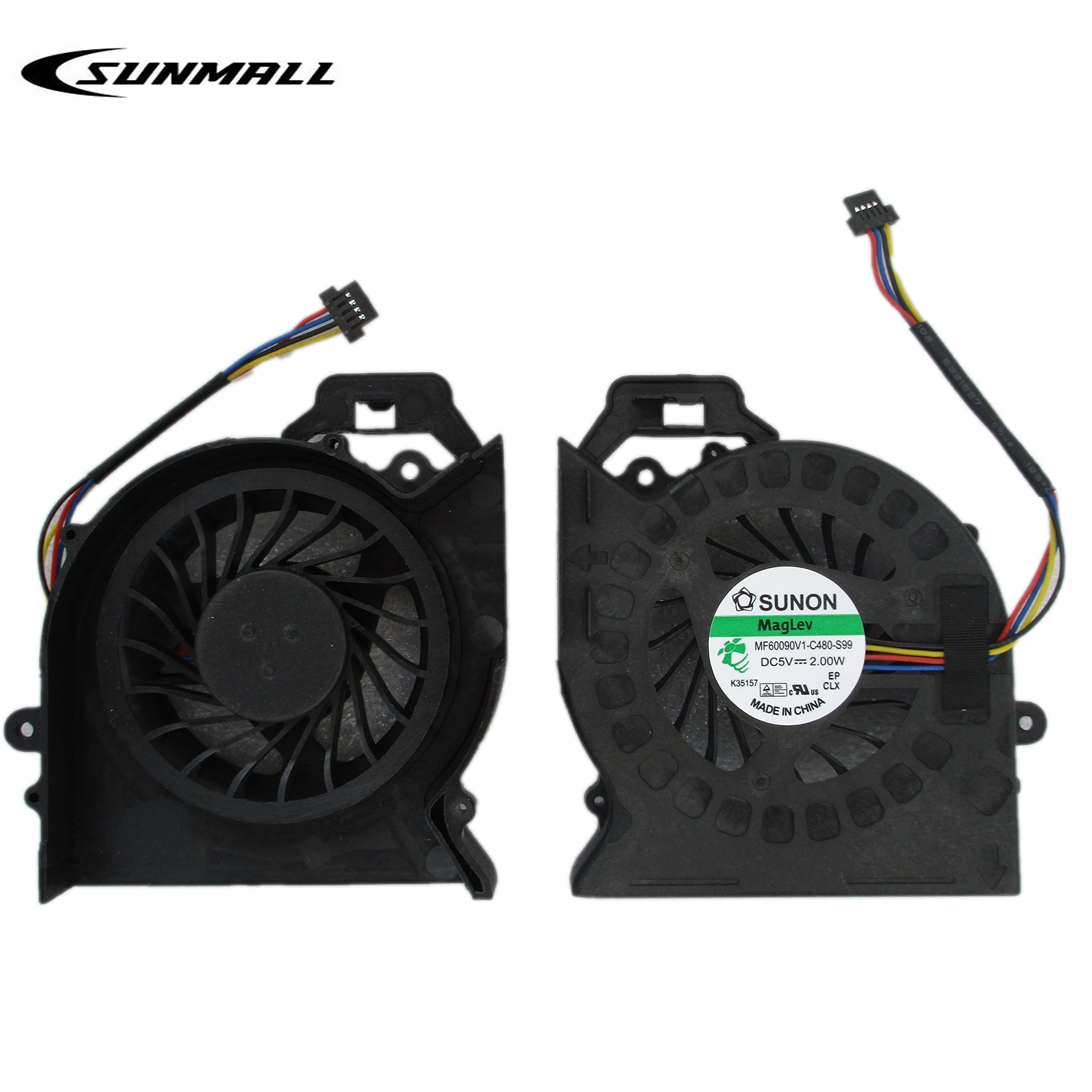 dv7 Fan Replacement for hp Laptop, New CPU Cooling Fan Compatible with HP Pavilion dv7-6b01xx dv7-6b32us dv7-6b55dx dv7-6b56nr dv7-6b57nr dv7-6b63us dv7-6b71nr dv7-6b73nr