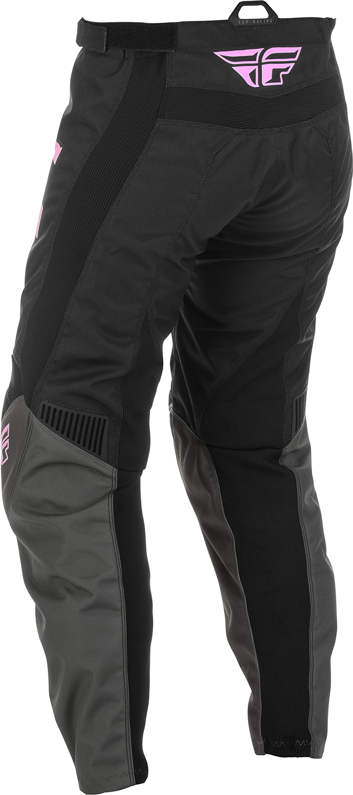 Fly Racing 2022 Youth Girl's F-16 Pants (Grey/Black/Pink, 26)