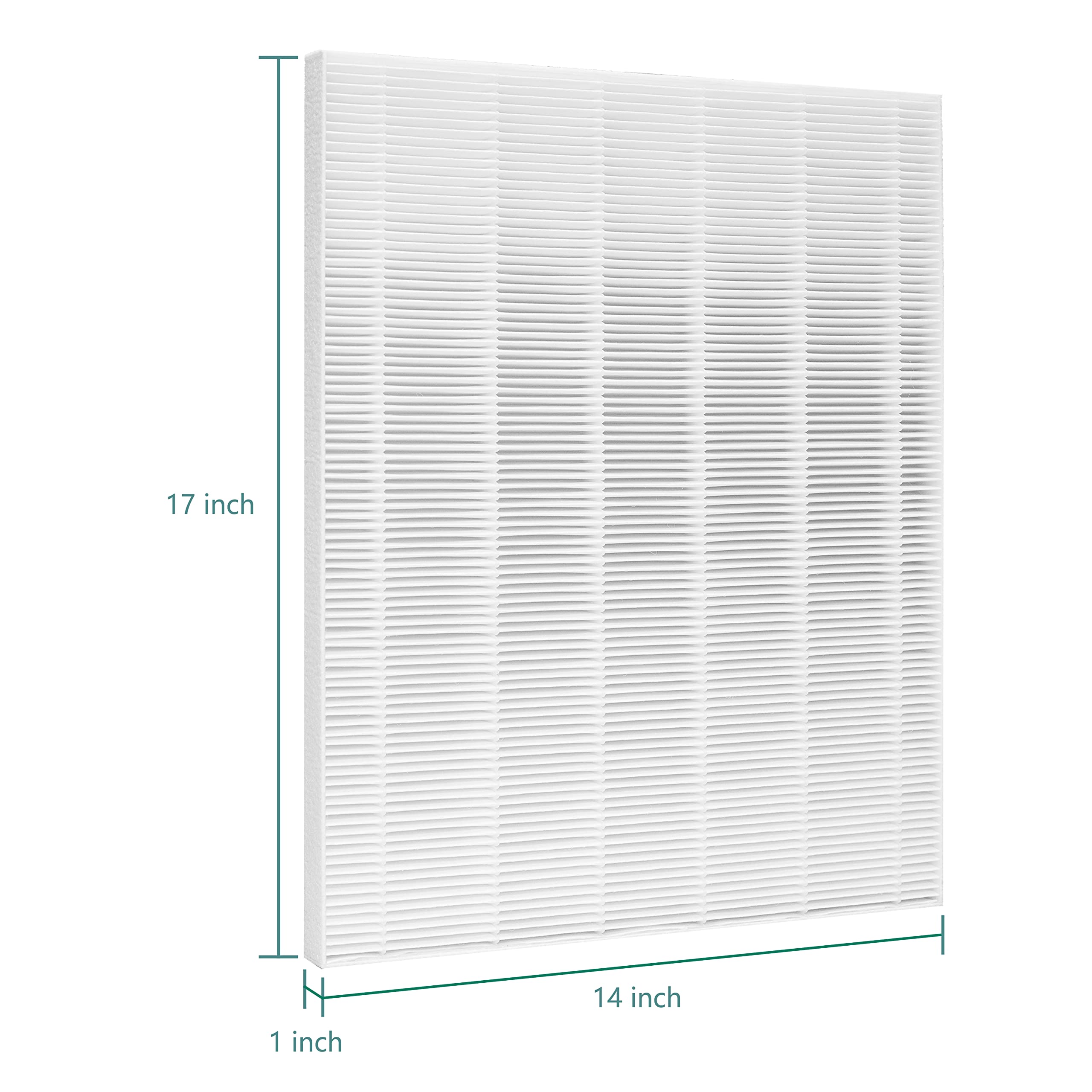 D480 True HEPA Replacement Filter D4, Compatible with D480 Air Purifier, Compare to D4 Filter, 2 H13 Grade True HEPA and 8 Activated Carbon Filters, Item Number 1712-0100-00