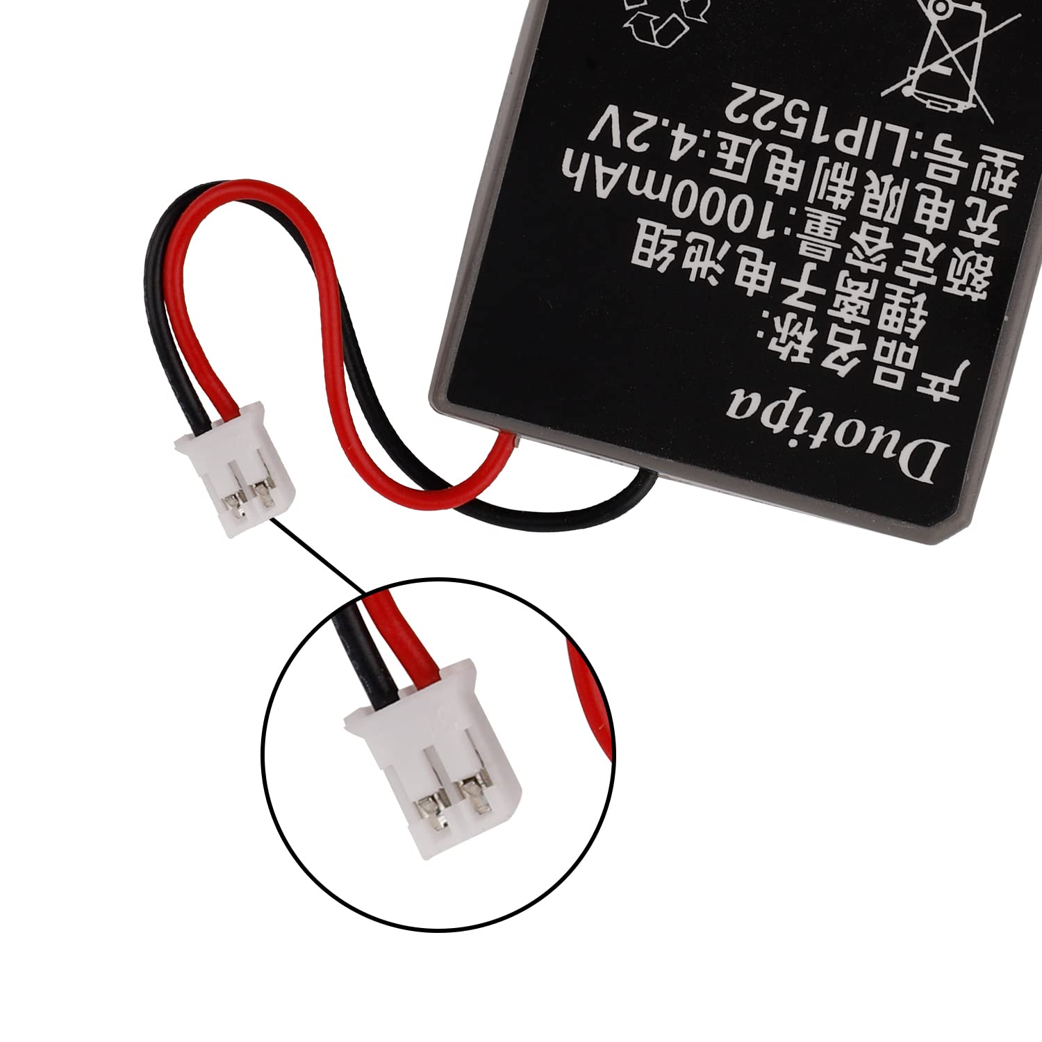 Duotipa Battery lip1522 Compatible with Sony PS4 4 Controller with Repair Tool Kit (Big Plug)