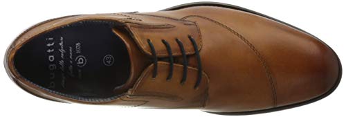 Bugatti Men's 312163174100 Derbys, Cognac, 7.5