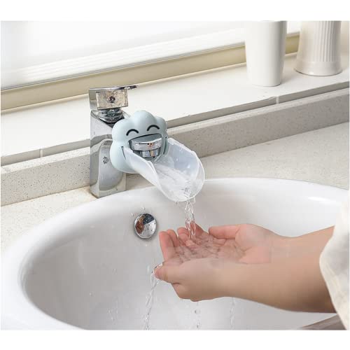 Amoretti Sonnet Kids Sink Faucet Extender - Reach The Sink Easily with The Silicone Faucet Extender.