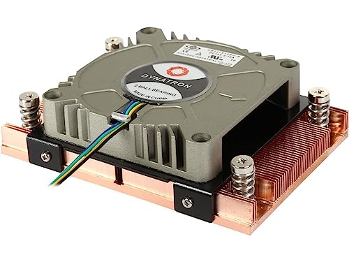 Dynatron A18 1U Active PWM Blower with Copper fins Active heatsink for AMD Socket AM4