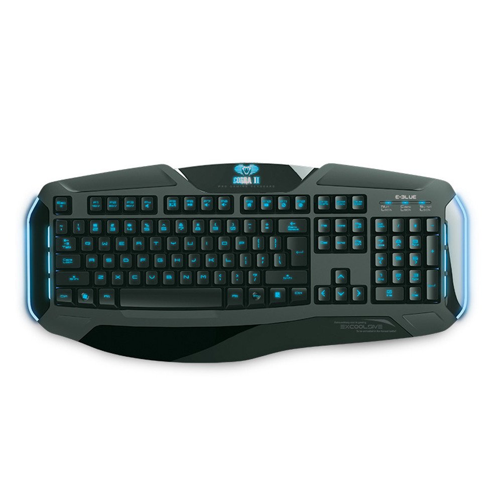E-Blue Cobra Reinforcement-R Backlit Gaming Keyboard (EKM705BKUS-IU)