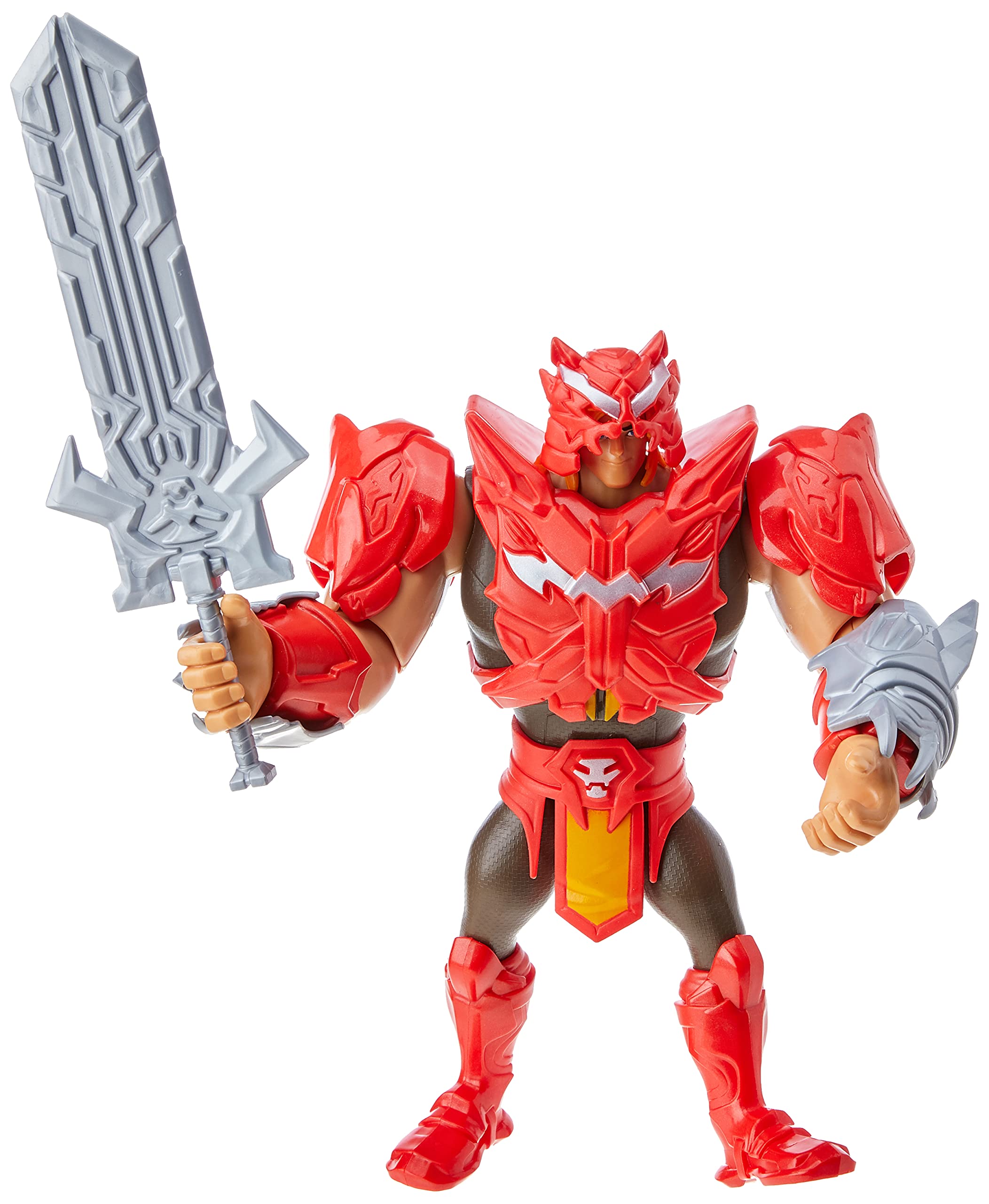 Masters of the Universe Deluxe He-Man Power Attack Action Figure, 8.5-in Battle Character for Storytelling Play, Gift for Fans 4 Years and Older