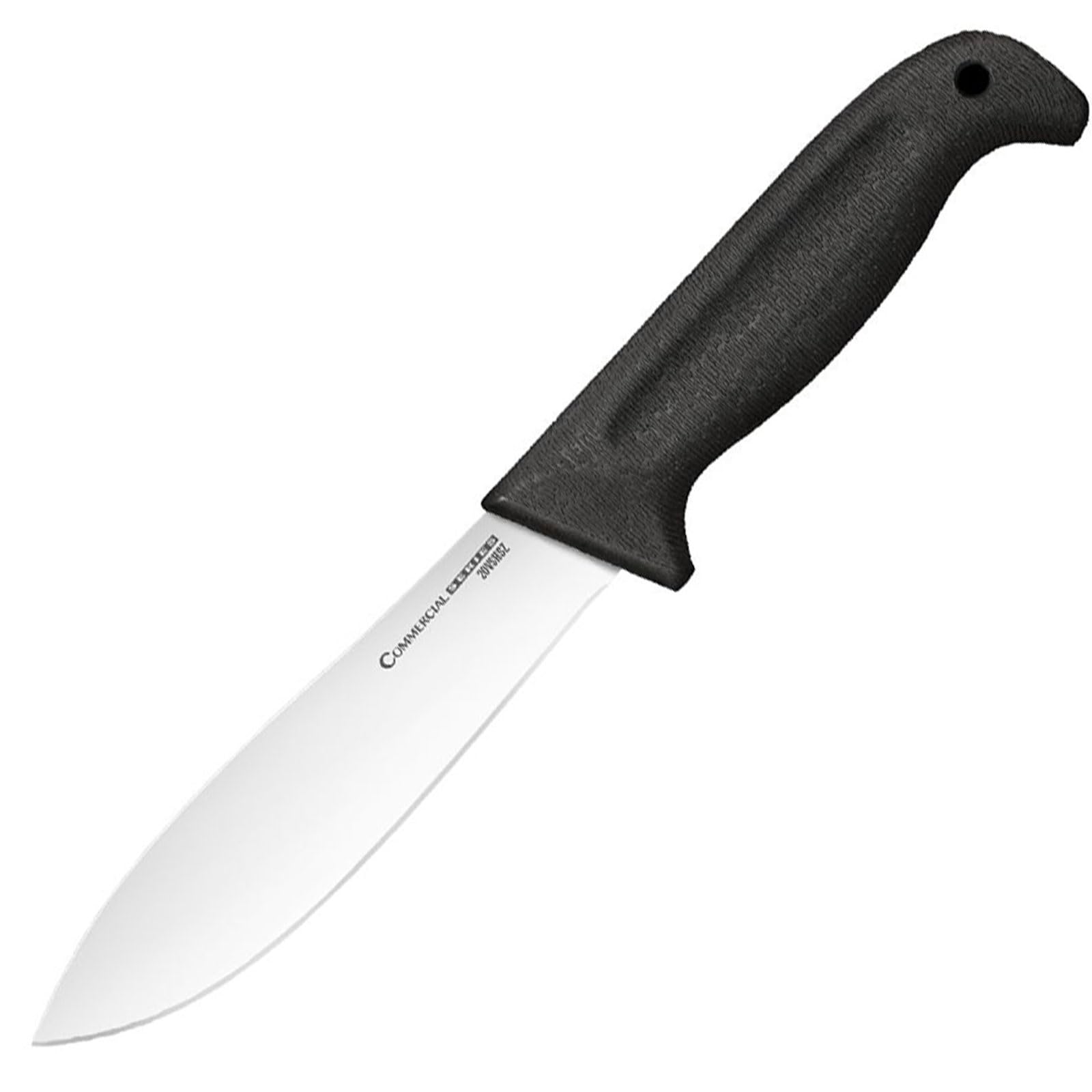 Cold Steel 6" Western Hunter Knife Durable German 4116 Stainless Steel Fixed Blade Knife with Ergonomic Kray-Ex Handle Ideal for Hunting, Fishing & Outdoor Tasks Commercial Series