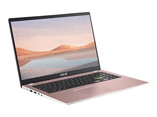 ASUS Vivobook L510 Thin & Light Laptop Computer, 15.6” FHD Display, Intel Pentium Processor, 4GB RAM, 512GB Storage, Backlit Keyboard, 1 Year Microsoft 365, Windows 11 Home in S Mode, Pink