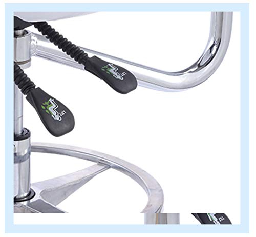 Adjustable Rolling Dental Stool Ergonomic Heavy-Duty Chair with Wheels for Beauty Salon Massage Dental Clinic Office Home Spa
