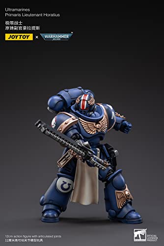 BLOOMAGE JOYTOY (BEIJING) TECH Warhammer 40K: Ultramarines Primaris Lieutenant Horatius 1:18 Scale Action Figure