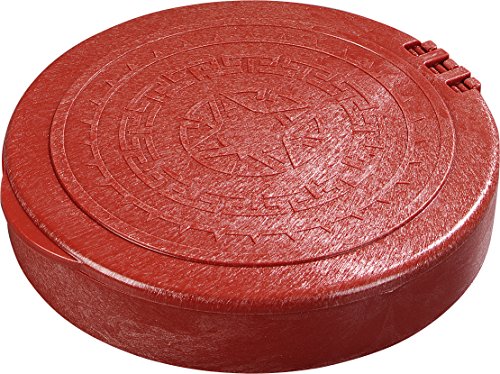 Carlisle FoodService Products 71029 Insulated Hinged Tortilla Server, 7" / 1", Terra Cotta (Pack of 12)