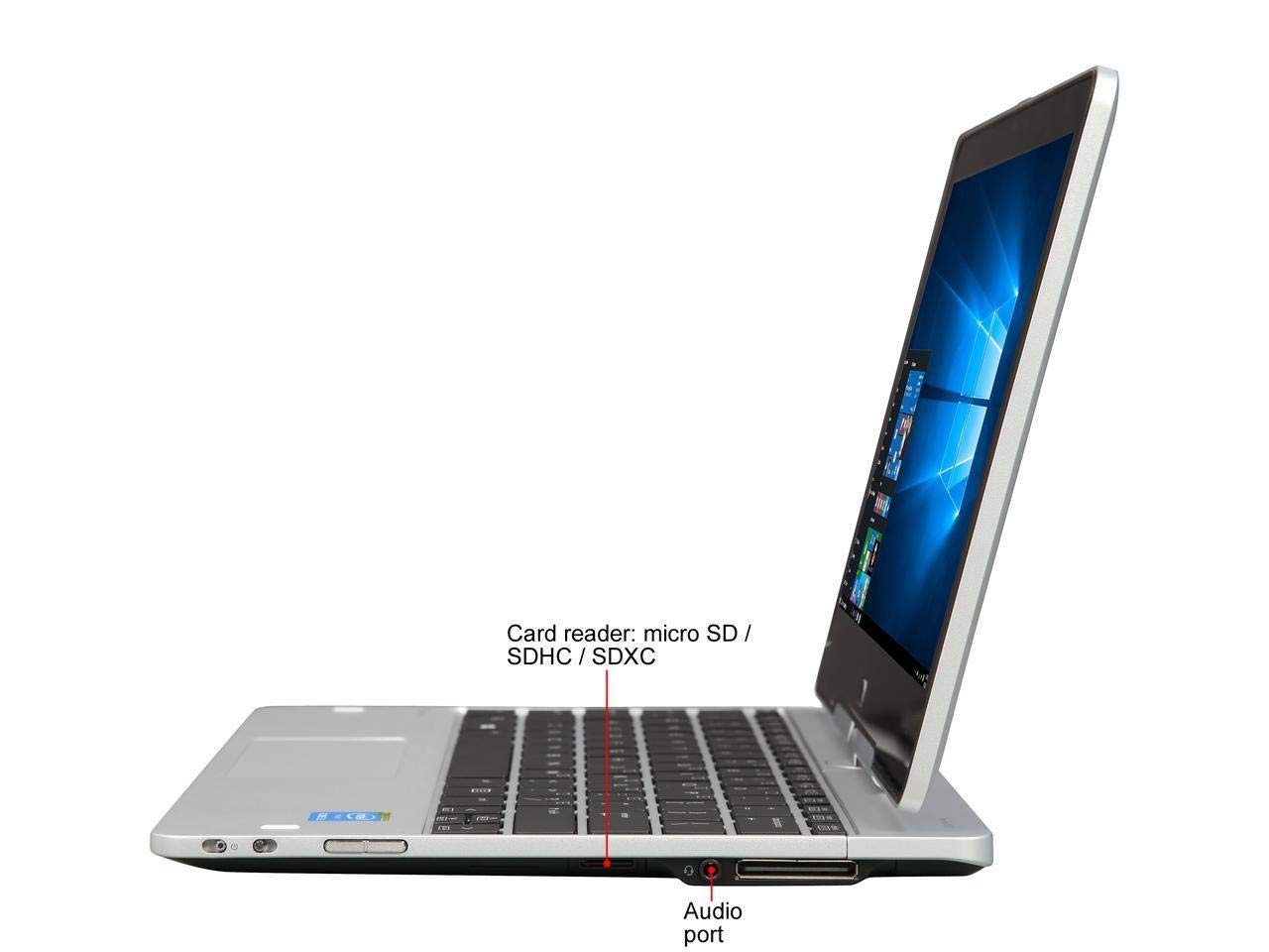 HP 2018 EliteBook Revolve 810 G3 11.6" HD Touchscreen Convertible Tablet Laptop Computer, Intel Core i5-5200U up to 2.70GHz, 8GB RAM, 128GB SSD, USB 3.0, 802.11ac, Windows 10 Professional