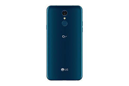 LG Q7+ Plus Q610 (64GB, Single-SIM, Android, 5.5" inch, No CDMA, GSM Only) Factory Unlocked 4G/LTE Smartphone (Moroccan Blue) - International Version (Renewed)