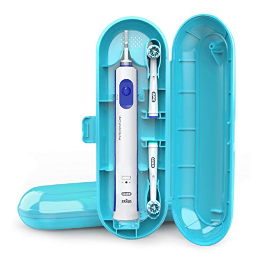 Travel Case for Electric Toothbrush Carrying Case Toothbrush Holder (Blue)