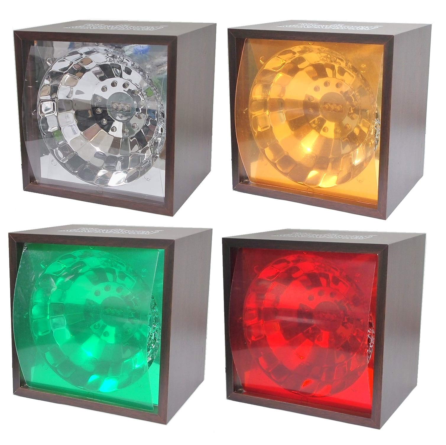 6" Classic LED Pulsar Xenon Strobe light Variable Speed with 3 Different Color Inserts