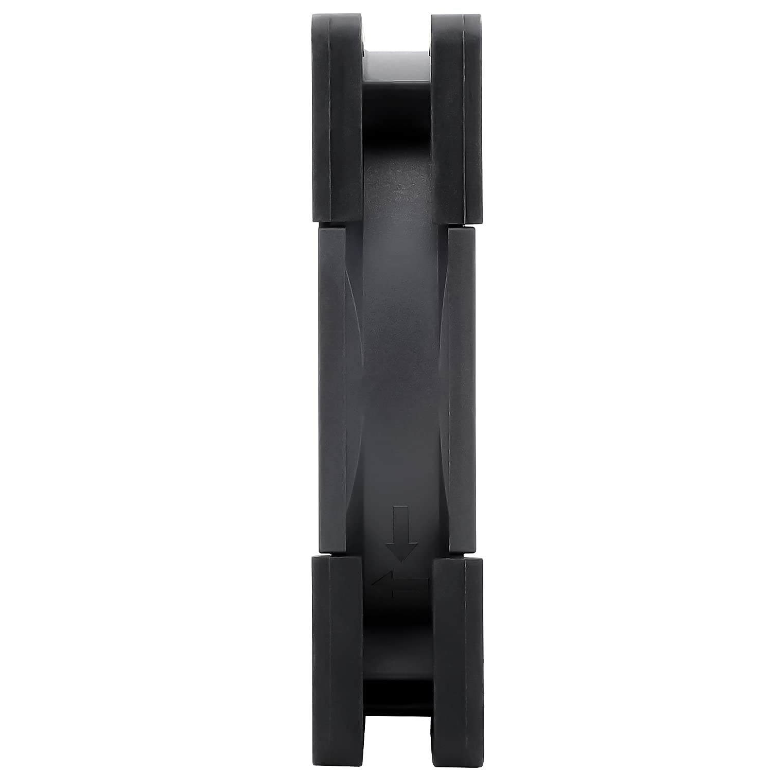 Thermalright TL-R12B 120mm Black CPU Fan, 4-PIN PWM Control, 1500RPM, Balance Performance Case Fan, Low Noise Computer CPU Fan Cooler
