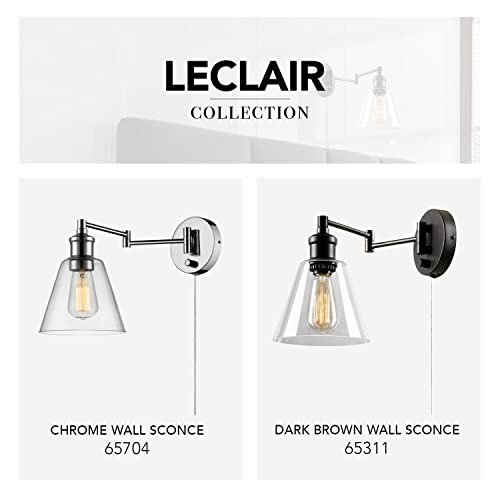 Globe Leclair 1 Oil Rubbed Bronze Bronze Wall Sconce