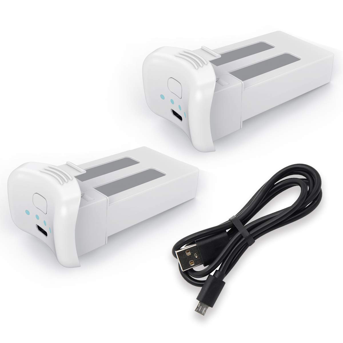 Potensic T25 Only Original Battery Modular 3.7V 1000mAh-pack of 2