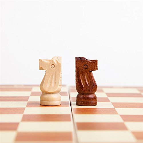 Chess Set International Chess Foldable Board Chess Game Travel Portable Chess Set International Chess Set Playing Gift for Kids Child Chess Game Board Set