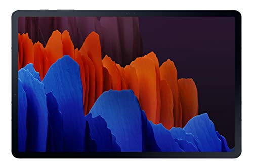 SAMSUNG Galaxy Tab S7+ (5G Tablet) LTE/WiFi (T-Mobile), Mystic Black - 128 GB (2020 Model - US Version & Warranty) - SM-T978UZKATMB