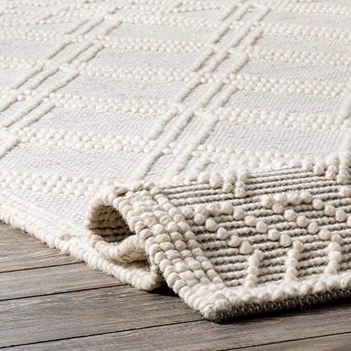nuLOOM Natti Contemporary Trellis Area Rug, 8' 6" x 11' 6", Beige