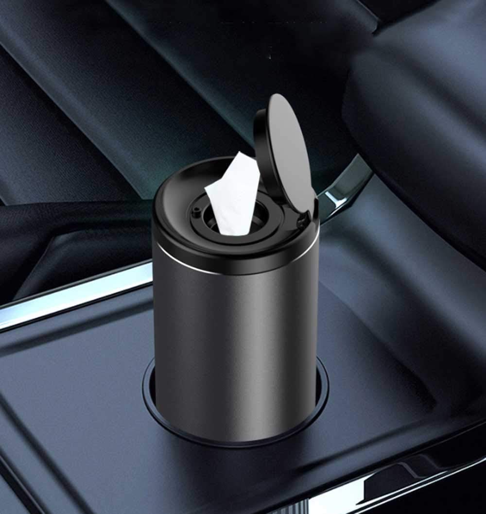 Tinkei Wipes Storage Holder,Aluminum Alloy Wipes Dispenser Holder Durable Wipes Container for Car Home Office Use, (Grey)