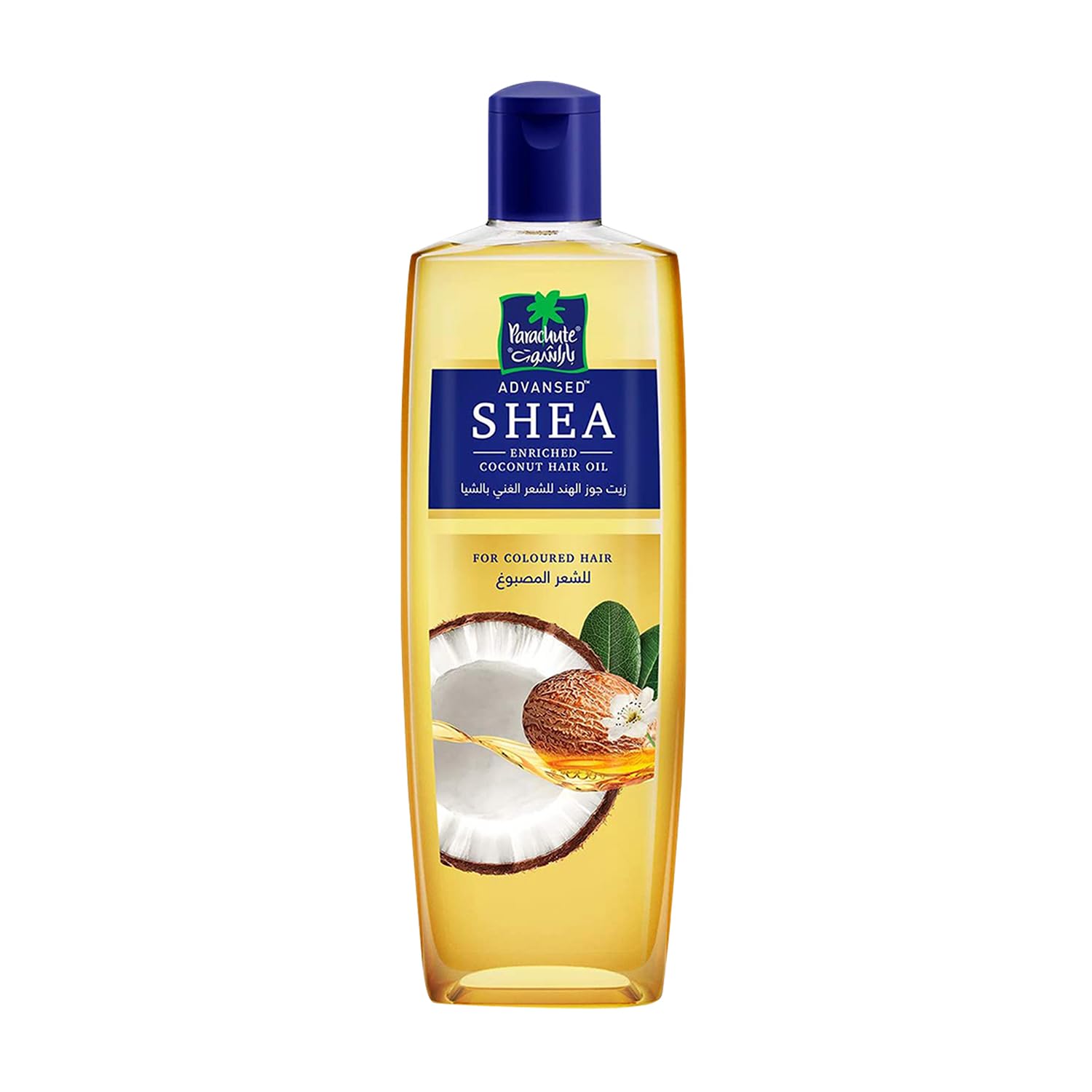 Parachute Advansed Shea Enriched Coconut Hair Oil| Moisturising Hair Oil|Nourishes Hair| For Frizz- Free, Soft & Shiny Hair| No Silicones & Parabens |10.1 Fl.oz.