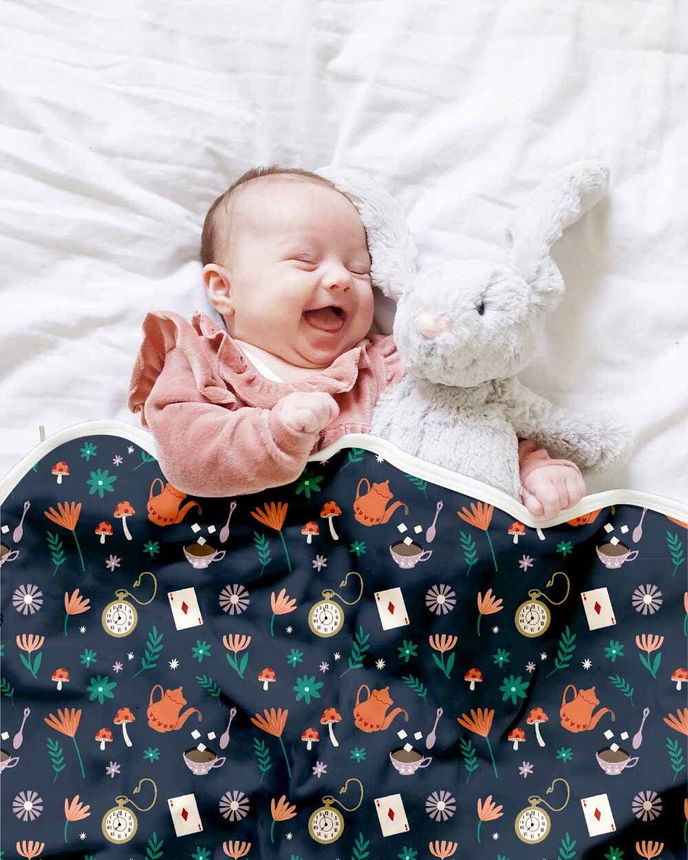 Baby Blanket, Warm Plush Fleece Blankets, for Boys and Girls, Super Soft Throw (Wonderland)