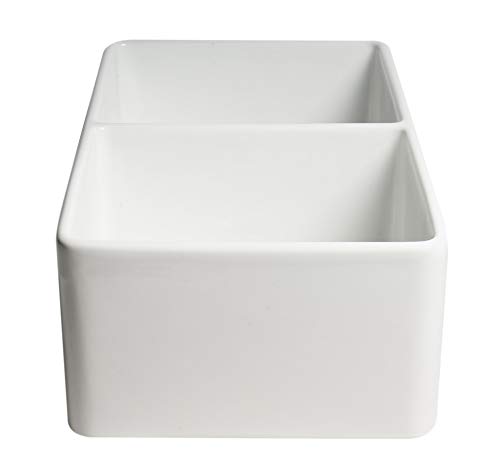 Alfi brand ABF3318D-W Kitchen Sink, White