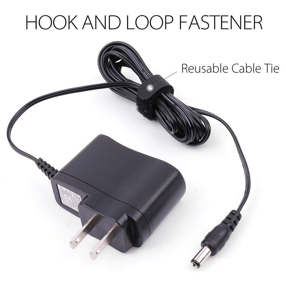 Eeejumpe New 24V 1A AC/DC Power Adapter Power Supply, Black