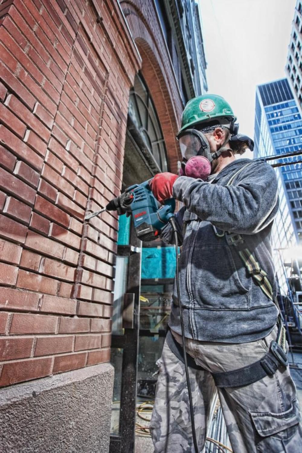 Bosch HS1402 1/8 In. Mortar Knife SDS-plus® Bulldog™ Xtreme Hammer Steel