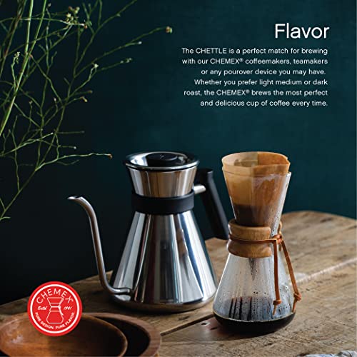 Chemex - Stainless Steel Gooseneck Chettle - Brushed