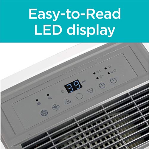 BLACK+DECKER 3000 Sq. Ft. Dehumidifier for Large Spaces and Basements, Energy Star Certified, BDT30WTB , White