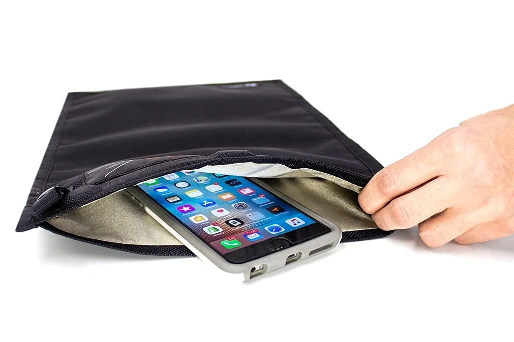 Mission Darkness NeoLok Non-Window Faraday Bag for Tablets (+ Secure Magnetic Closure) // Device Shielding for Law Enforcement & Military, Data Security, Anti-Hacking & Anti-Tracking Assurance