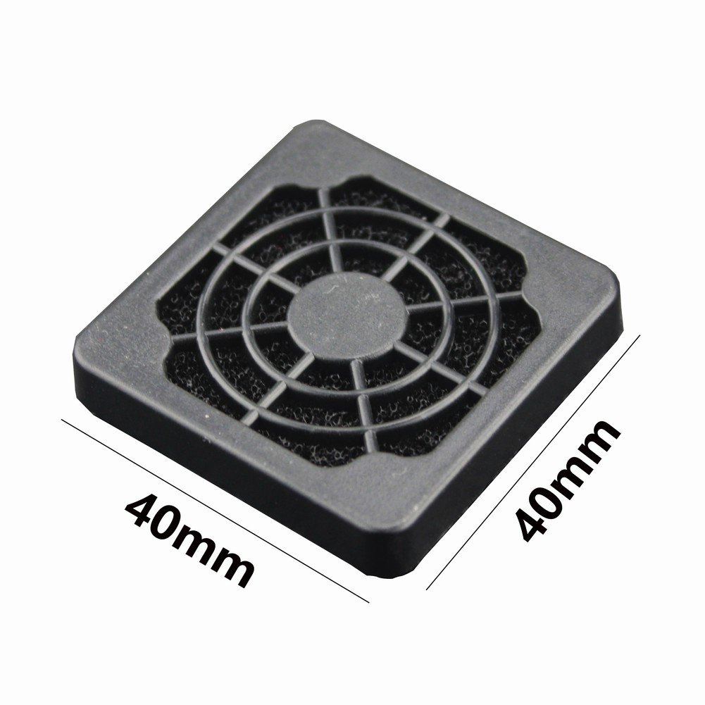 Wathai 2 Pack 40mm PC Fan Dust Filter PC Cooler Fan Filter Dustproof Cover Computer Case Mesh