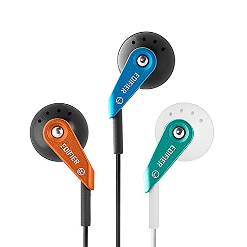 Edifier H185 Headphones Hi-Fi Classic Earbud Style Earphones - Green