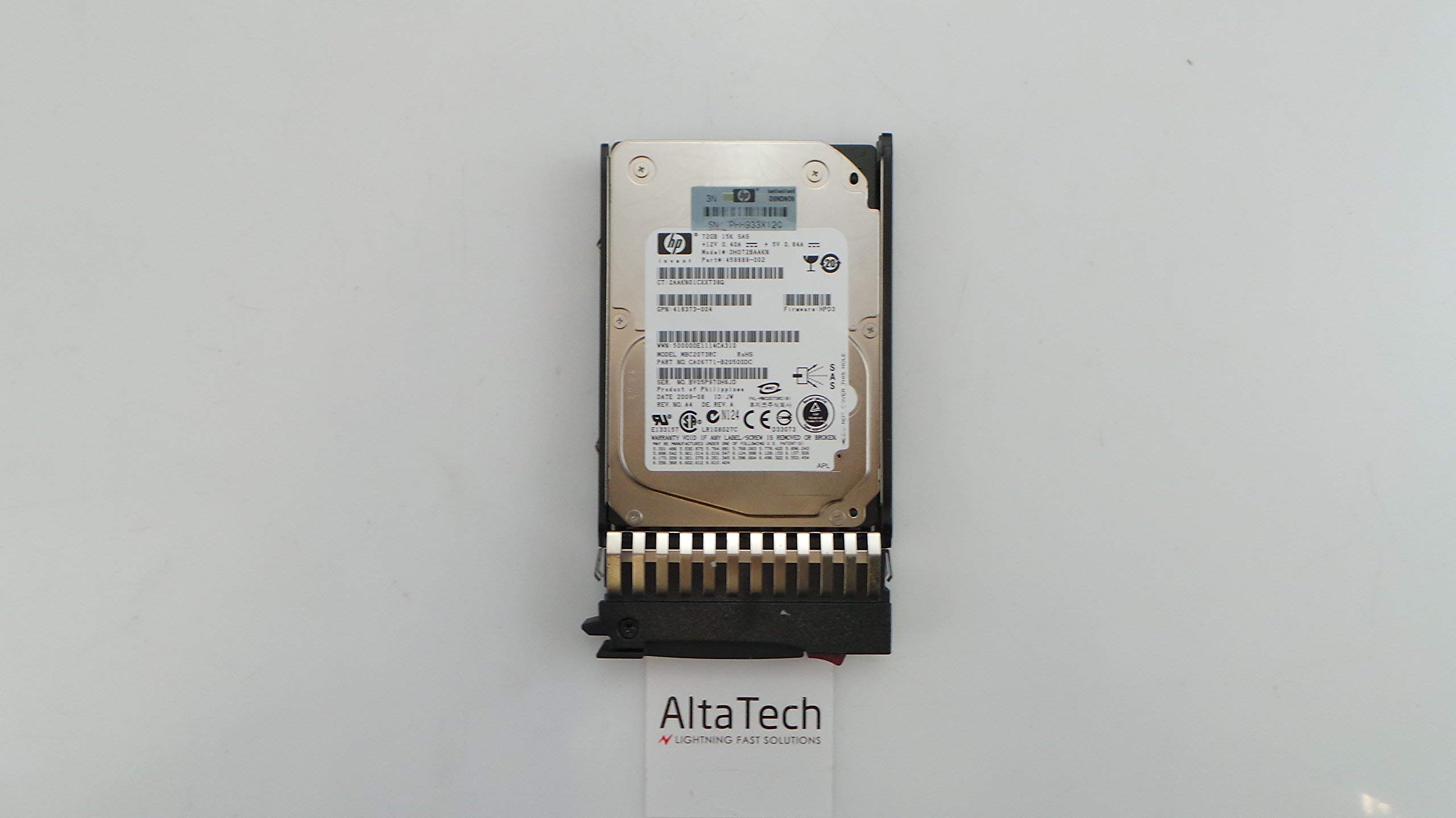 HP 418398-001 72gb 15k SAS Dp Drive Module 2.5-418371-B21 (Renewed)