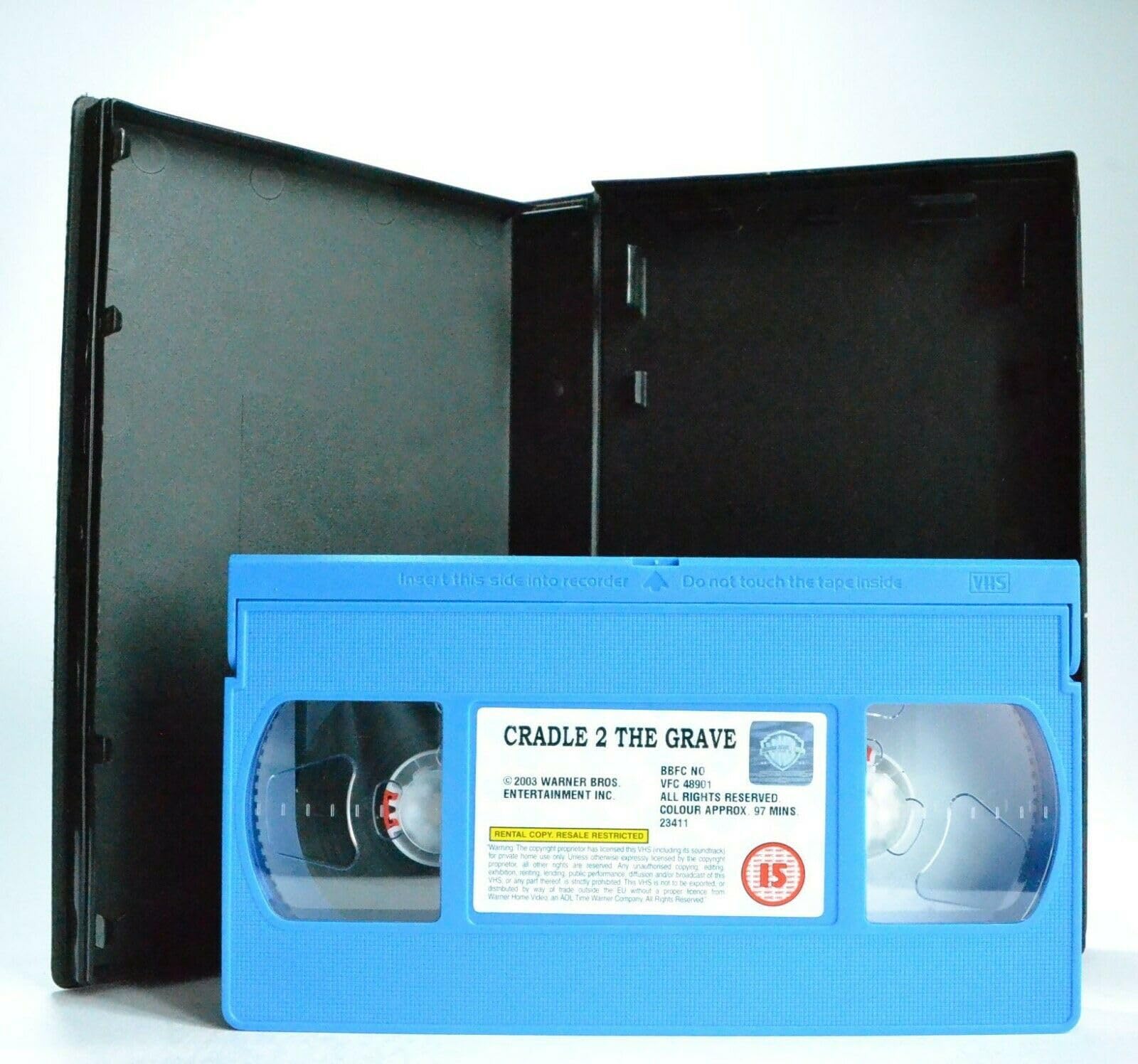 Cradle 2 The Grave: Action/Martial Arts (2003) - Large Box - J.Li/DMX - Pal VHS