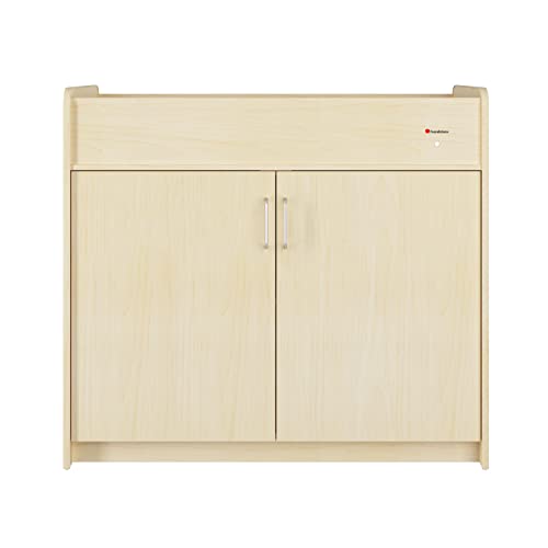 Foundations SafetyCraft Daycare Changing Table, Natural
