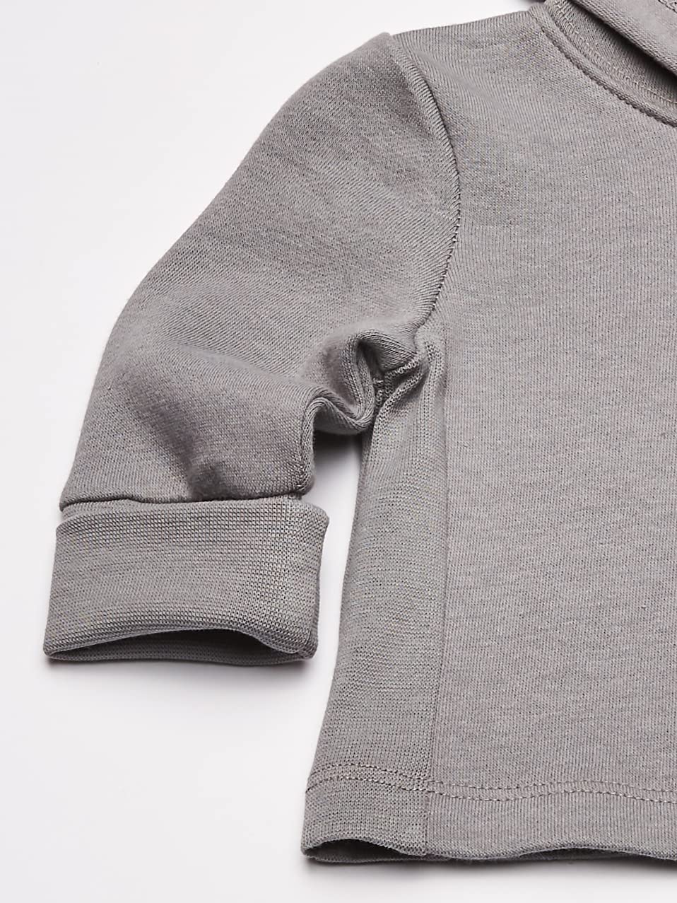 Hanes, Zippin Soft 4-way Stretch Fleece Hoodie, Babies and Toddlers, CHARCOAL, 0-6 Months