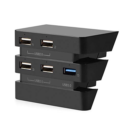 Portable USB Hub 2.0 & 3.0 Hub Controller Adapter for PS4 Pro Console