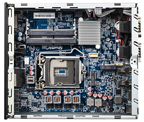 Shuttle XPC Slim DH470C Mini Barebone PC Intel H470 Support 65W Cometlake-s LGA1200 CPU No Ram No HDD/SSD No CPU No OS (Vesa Mount Included) ,Black