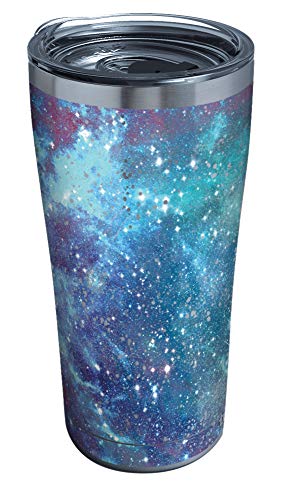 Tervis Purple Galaxy Triple Walled Insulated Tumbler Travel Cup Keeps Drinks Cold & Hot, 20oz, Stainless Steel