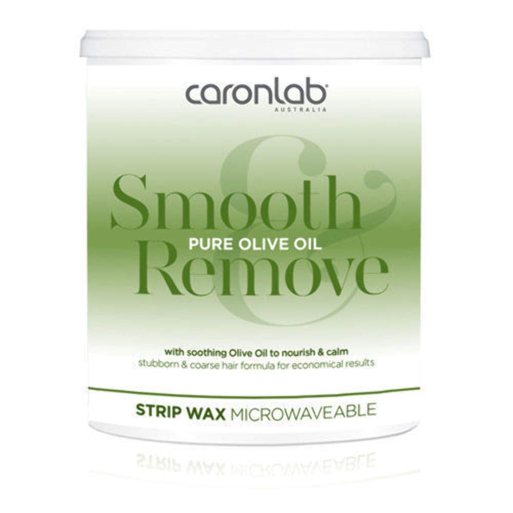 Caronlab Smooth & Remove Olive Oil Strip Wax Microwave 1 count 800 ml