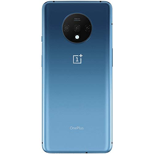 OnePlus 7T (128GB, 8GB) 6.55" AMOLED 90Hz Display, Snapdragon 855+, T-Mobile Unlocked Global 4G LTE GSM (AT&T, Metro, Cricket) (Glacier Blue)