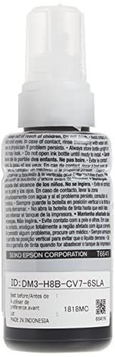 EPSON T664 EcoTank -Ink Ultra-high Capacity Bottle Black (T664120-S) for Select Epson EcoTank Printers
