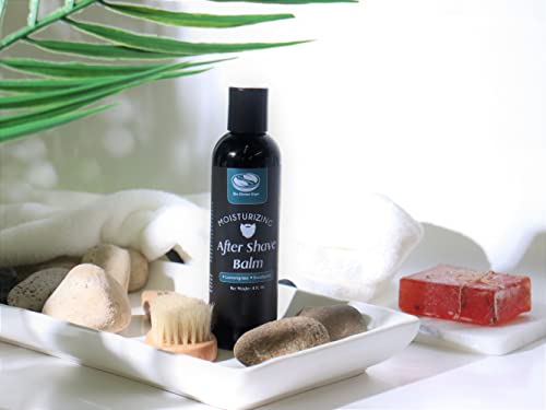The Henna Guys 4 fl. Oz Lemongrass & Eucalyptus Aftershave Balm, Excellent Aftershave Lotion, Soothes and Moisturizes After Shaving. Takes away Dryness