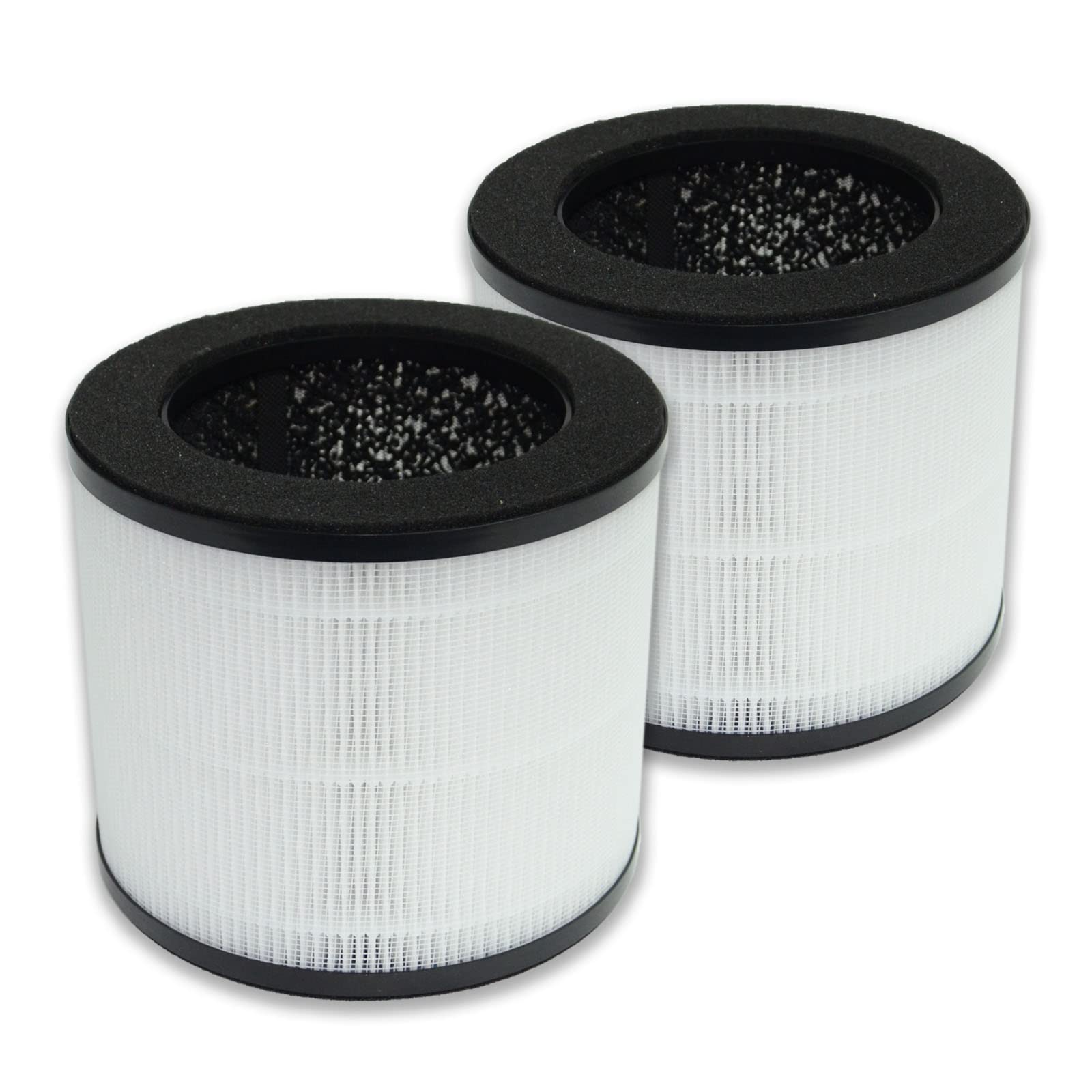 PUREBURG Replacement Filter Compatible with Himox H08 H08P Air Purifiers,2-Pack H13 HEPA 4-Stage Filtration Activated Carbon 2-in-1 Air Clean Dust VOCs