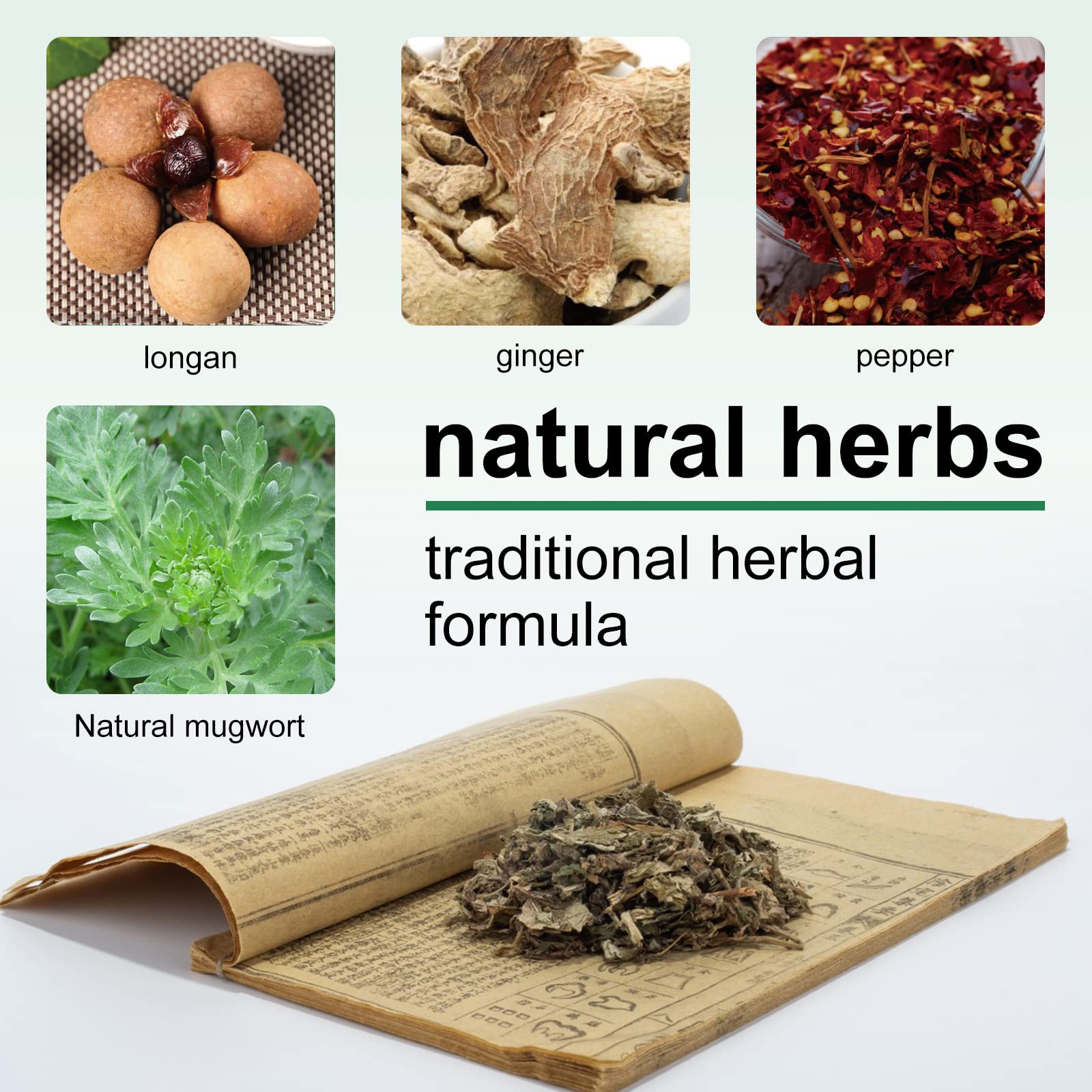 40Pcs Mugwort Navel Sticker, Natural Wormwood Essence Pills, Moxibustion Belly Button, Belly Button Care for Men Women