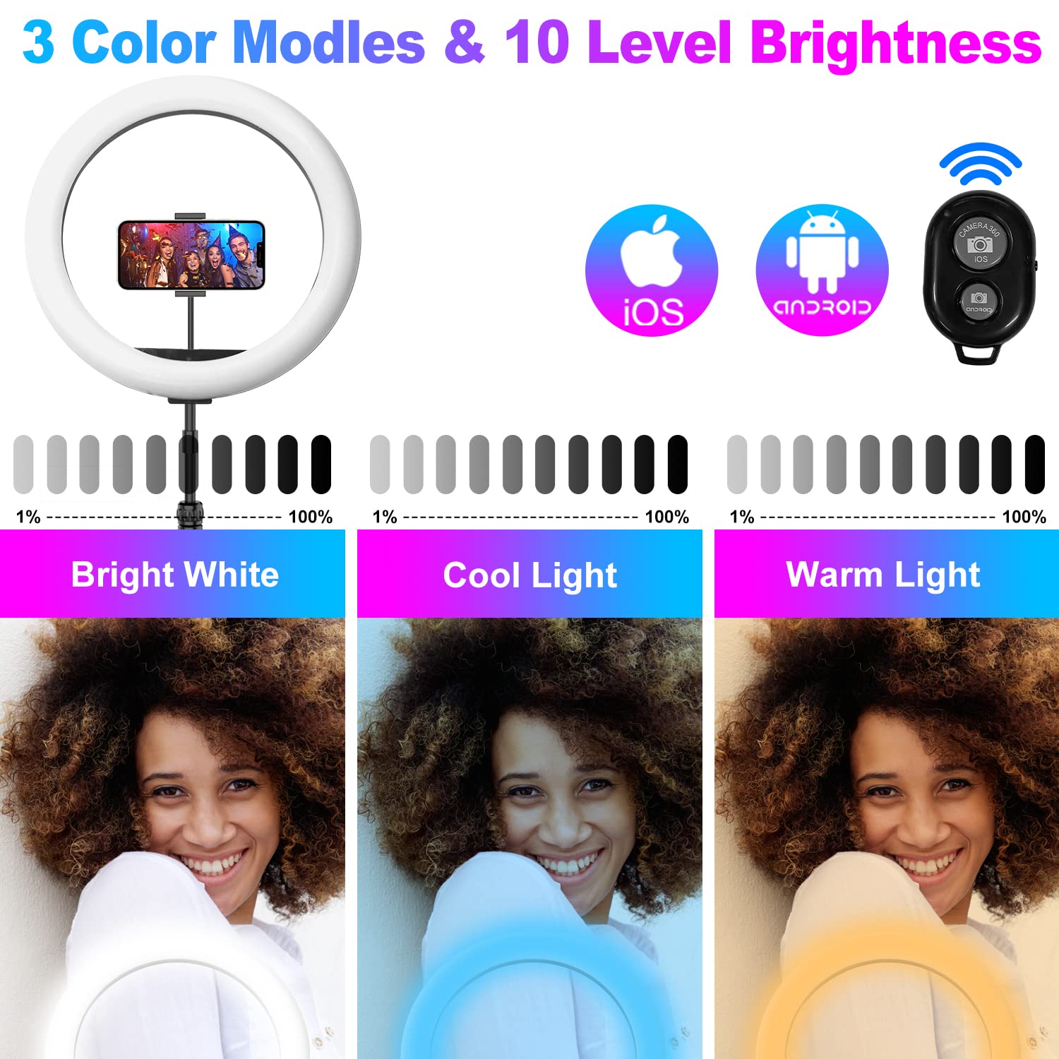 360 Photo Booth Machine for Parties Christmas Live Streaming Wedding Abyss Style Automatic Spin Camera Stand with Ring Light Selfie Holder 360 Video Platform 100cm/39.4'' with Flight case